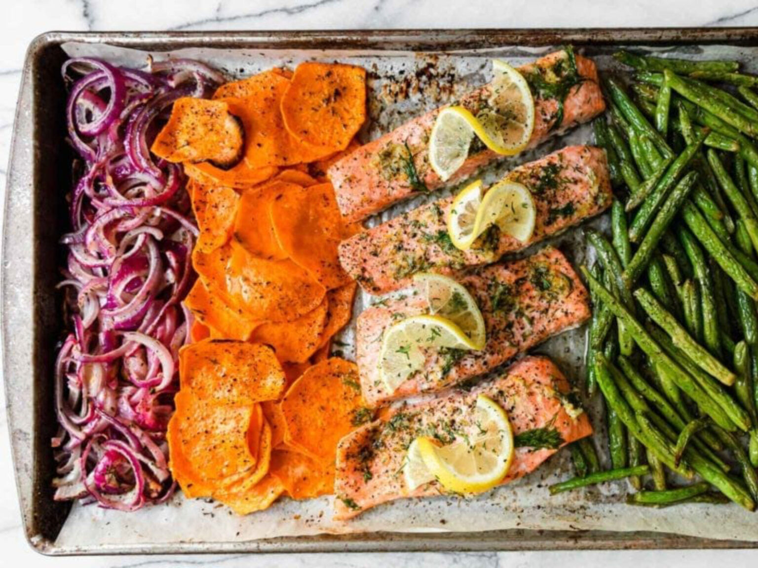 13 Healthy Fall Dinner Ideas to Make on One Sheet Pan