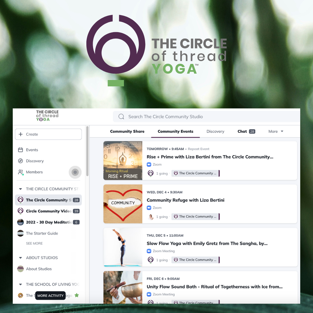 The Circle of Thread Yoga Community – Wellzy Perks